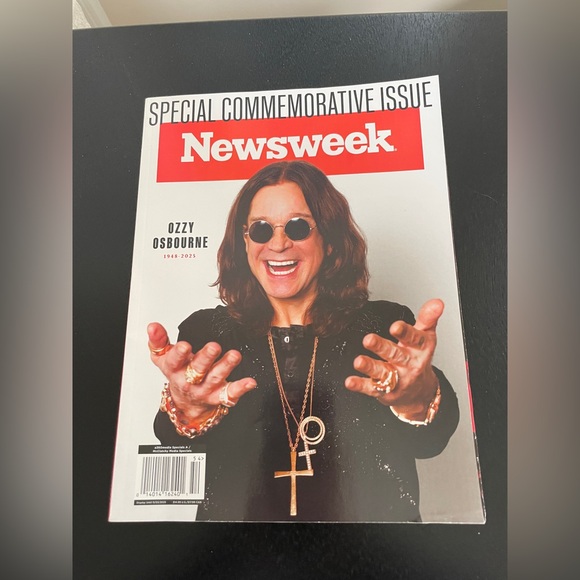 Accents | Newsweek Special Commemorative Issue Magazine Ozzy | Poshmark